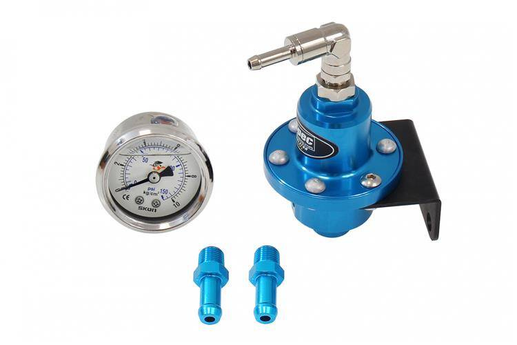 D1Spec Fuel pressure regulator Blue | Fuel System \ Fuel Pressure ...