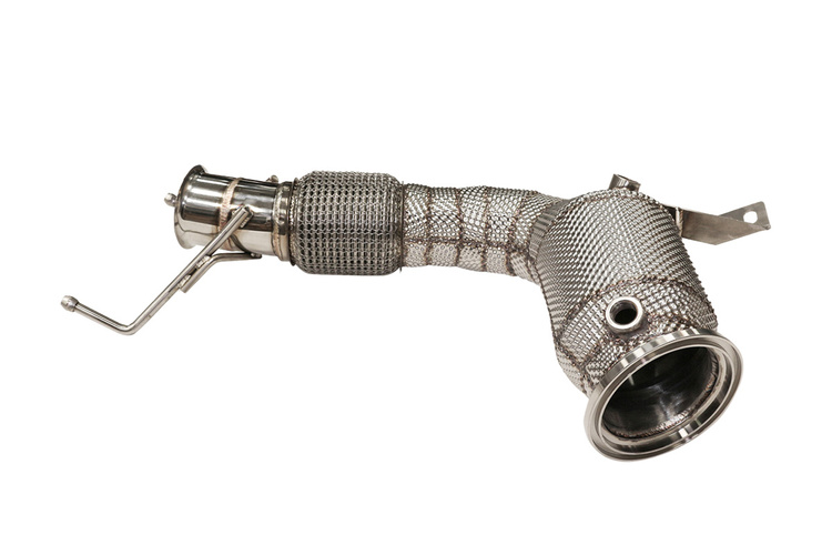Downpipe Mini Cooper S F56 2.0T Decat + Heat Shield | Exhaust System ...