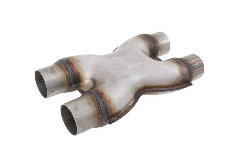 Exhaust Stamped X-Pipes 2,75" 70mm | Exhaust System \ X-pipe, Y-Pipe ...