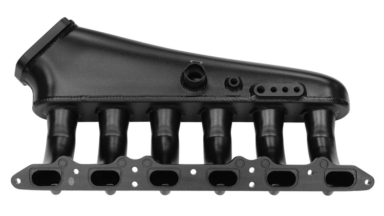 Intake manifold BMW M54 with throttle body and fuel rail | Engine ...