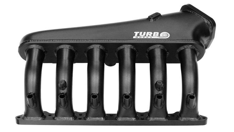 Intake manifold BMW M54 with throttle body and fuel rail | Engine ...