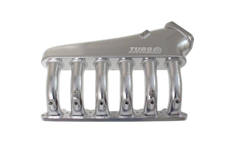 Intake manifold BMW M54 with throttle body and fuel rail | Engine ...