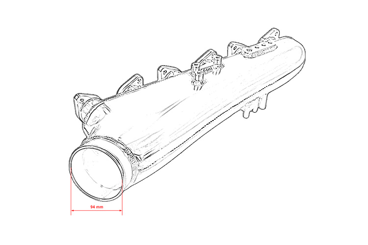 Intake manifold Nissan RB26 ITB | Engine \ Brand \ Nissan \ 2.6 (RB26 ...