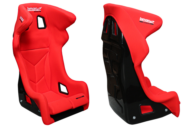 Racing Seat Bimarco Matrix Velvet Red HANS FIA | Seats and belts ...