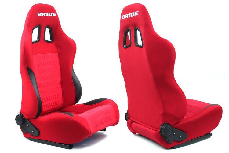 Racing seat RAPID Bride Velvet Red | Seats and belts \ Racing Seats ...