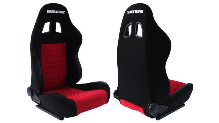 Racing seat RAPID Bride Velvet Red Black | Seats and belts \ Racing ...