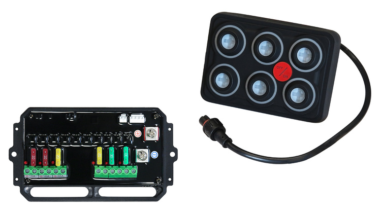 Set of 6 switches with circuit controller | Interior Accessories ...