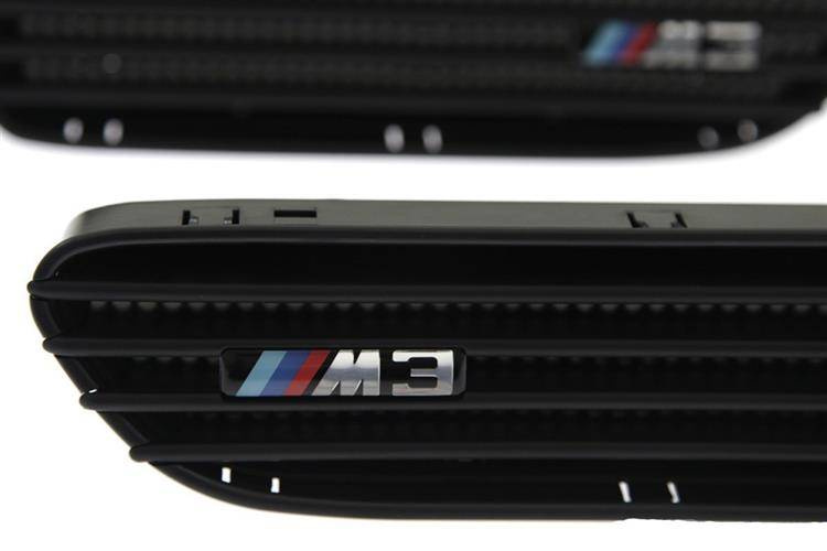 Side grill BMW M3 BLACK | Bodykits \ BMW \ 3 Series E46 | TurboWorks
