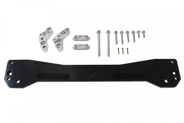 Subframe Reinforcement Brace Honda Civic 96-00 Black ASR | Suspension ...