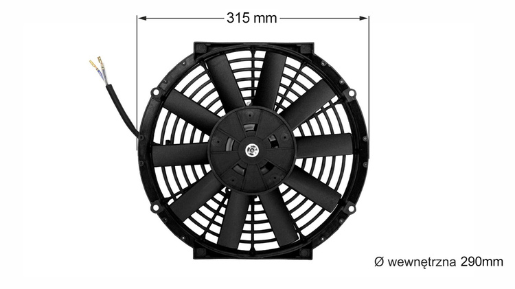 TurboWorks Cooling fan 12" type 1 pusher/puller | Cooling System \ Fans ...
