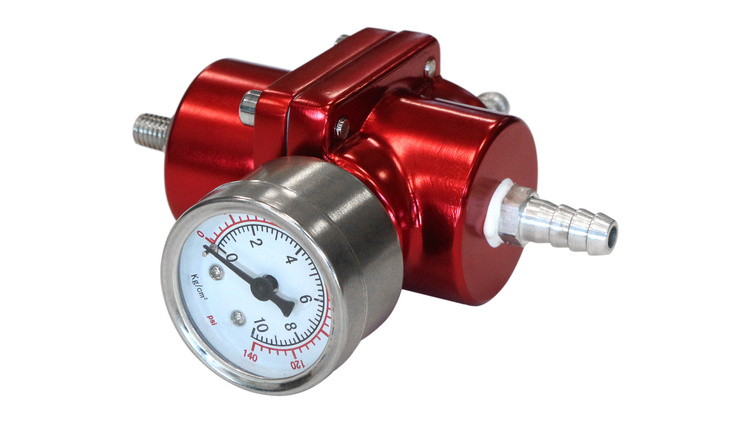 TurboWorks Fuel pressure regulator FPR01 Red | Fuel System \ Fuel ...