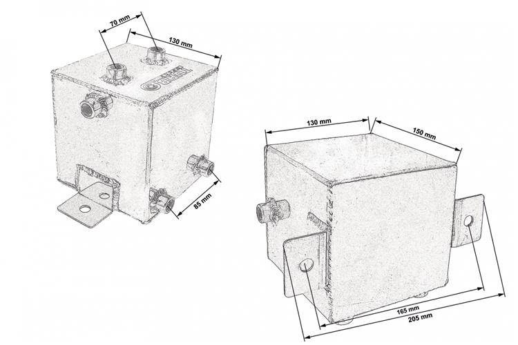 TurboWorks Fuel tank 2L | Fuel System \ Tanks \ TurboWorks Tanks ...