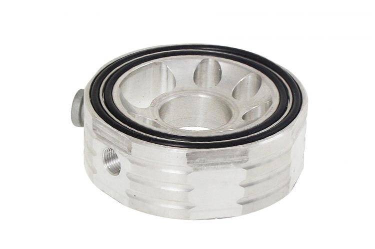 Universal oil filter support adapter M18+ 3 sensors | Gauges \ Sensor ...