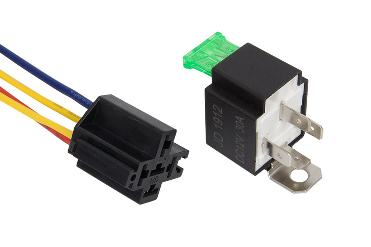 Universal relay 30A with socket and fuse | Interior Accessories \ Fuse ...
