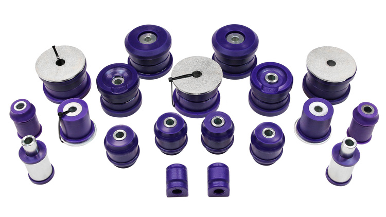 Set of rear suspension bushings - BMW 3 E46 - 23PCs. | Suspension ...