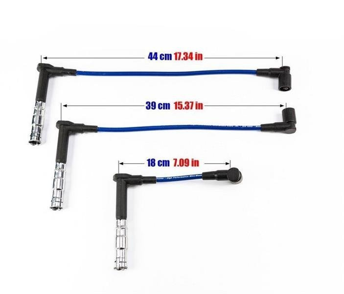 Przewody zapłonowe PowerTEC MERCEDES-BENZ V8 M113 Czerwone 27 ...